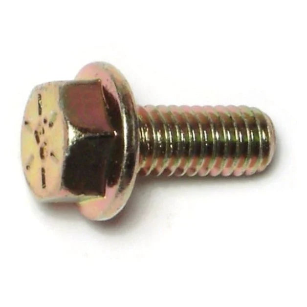Monster Fastener Zinc Grade 8 Hex Washer Head Flange Bolts ...