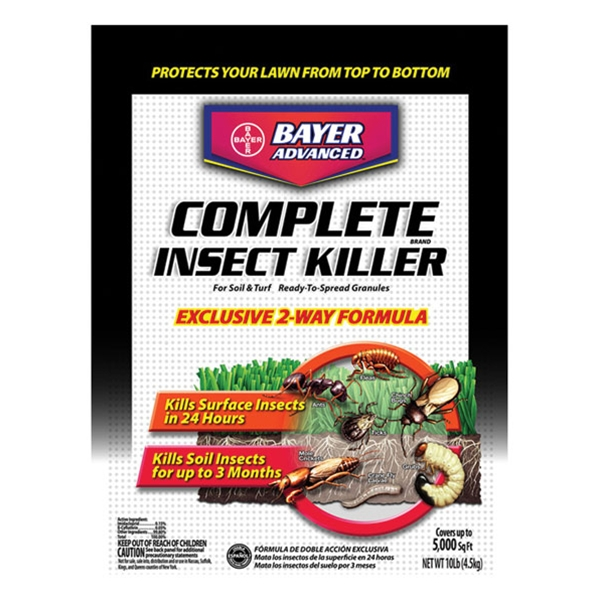 COMPLETE BRAND INSECT KILLER FOR SOIL & TURF GRANULES (10 lbs ...