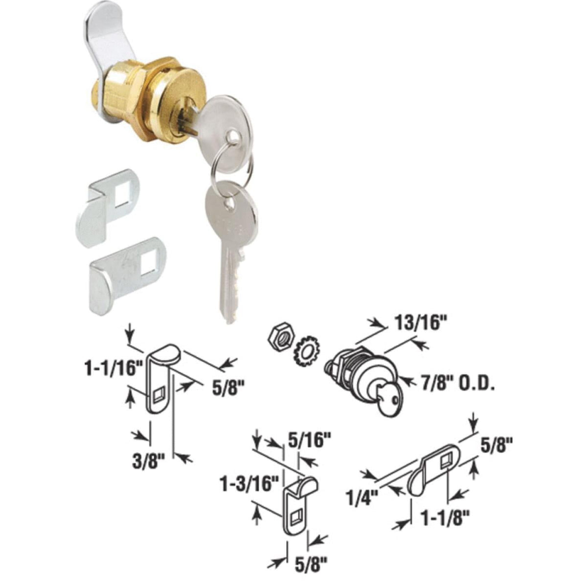 Prime-Line Threaded Barrel Design Mailbox Lock - Jacksonville, FL ...