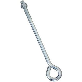 Eye Bolt With Hex Nut, Zinc, 5/8 x 14-In. - Jacksonville, FL - Paschal ...
