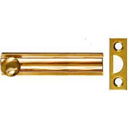 Door Surface Bolt, Brass, 3-In. - Jacksonville, FL - Paschal Brothers ...