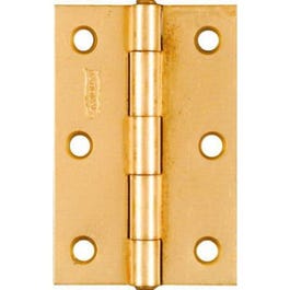 2-Pk., 3 x 2-In. Dull Brass Narrow Hinges - Jacksonville, FL - Paschal ...