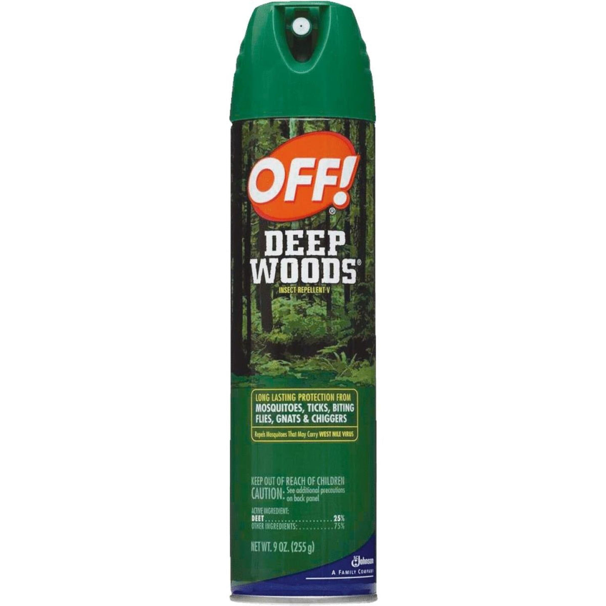 Deep Woods Off 9 Oz. Insect Repellent Aerosol Spray - Jacksonville, FL ...