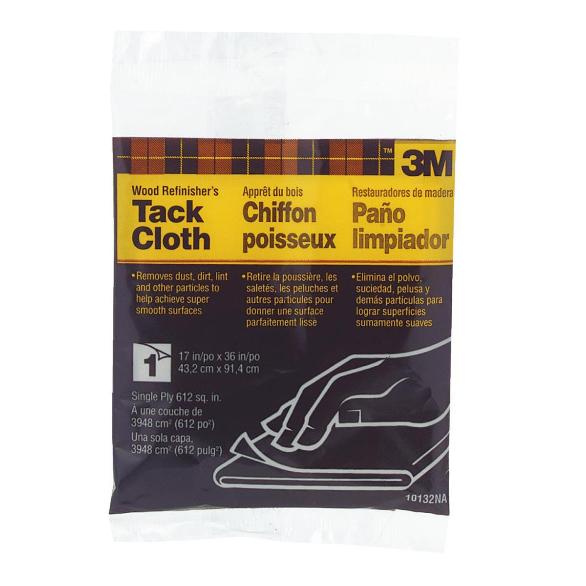 3M 17 In. x 36 In. Tack Cloth - Jacksonville, FL - Paschal Brothers ...