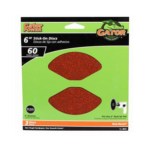 Gator Stick-On Sanding Discs 60 Grit - Jacksonville, FL - Paschal ...