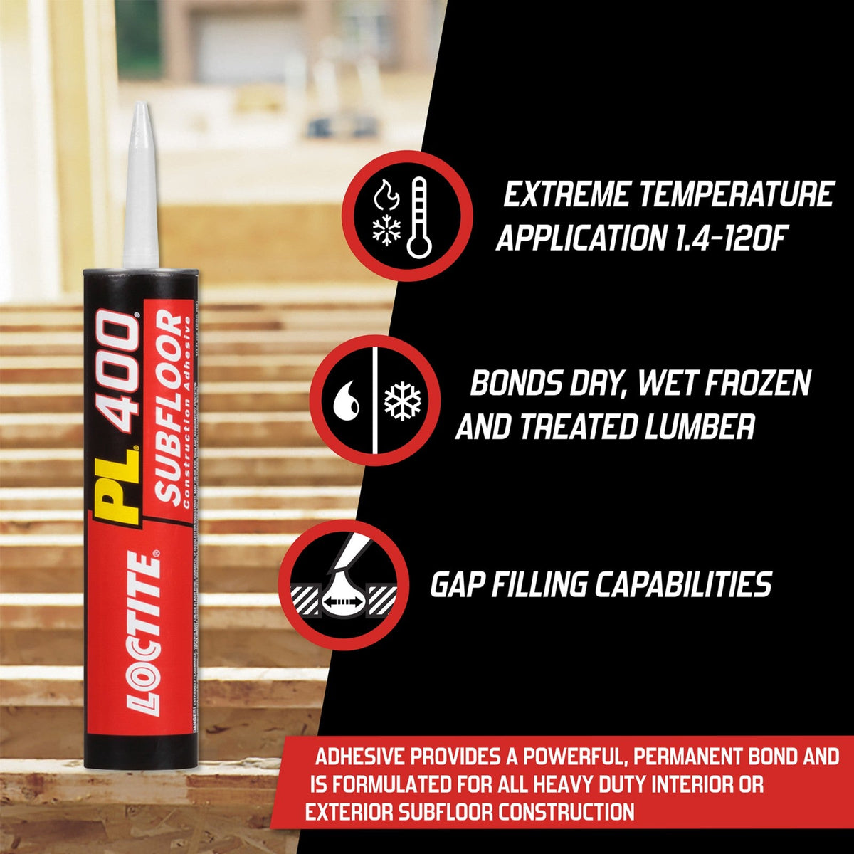 Loctite PL 400 Subfloor Adhesive - Jacksonville, FL - Paschal Brothers ...
