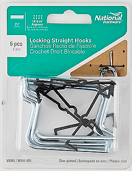 National Hardware Locking Straight Hooks - Jacksonville, FL - Paschal ...
